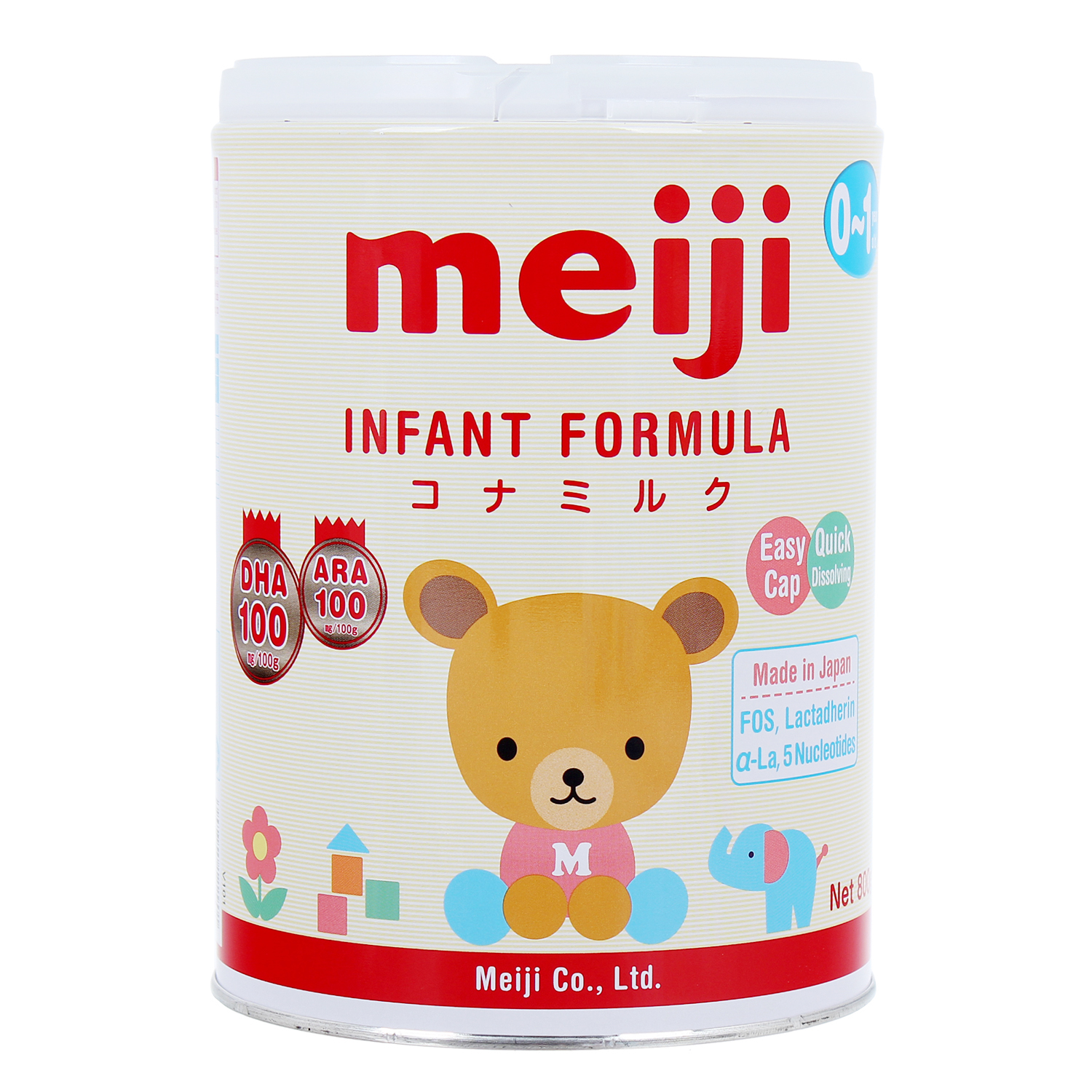 Sữa Meiji Infant Formula 800g cho bé từ 0 đến 1 tuổi - Kids Plaza