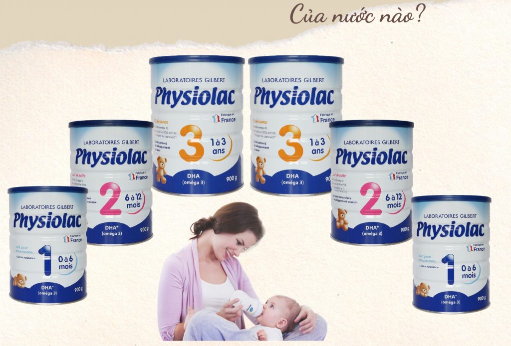 Review sữa Physiolac số 1, 2, 3 tất tần tật cho mẹ